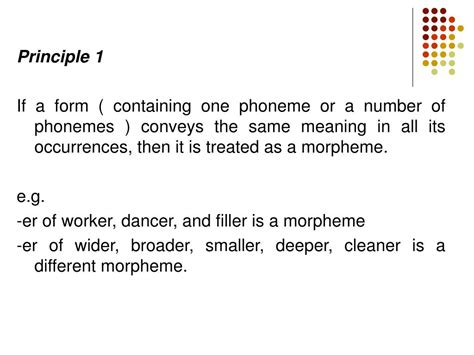 Ppt Morphology Its Relation With Phonology Syntax And Semantics