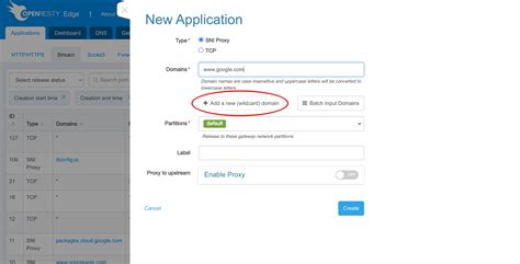 在 Openresty Edge 中配置 Sni 代理 Openresty 官方博客