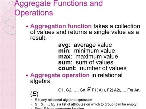 Relational Algebra Operations Ppt Databases Computer Software And Applications