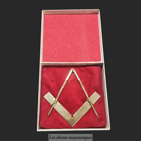 Coffret Compas Et équerre En Airain Vls