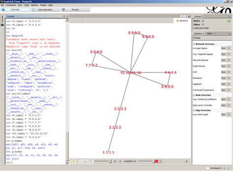 Traceroute Python Console Visualization With Gephi Bigsnarf Blog