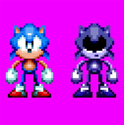 Front Facing Sonic By Marbloxgamings On Deviantart