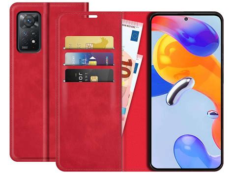 Slimfit Wallet Xiaomi Redmi Note Pro Hoesje Rood