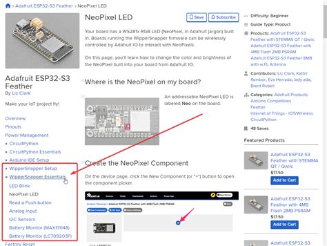 wippersnapper documentation updated