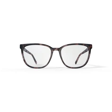 M America Womens Mu208f Square Prescription Eyeglasses With Case