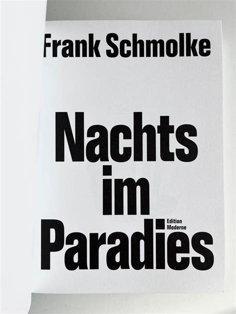 Comic Frank Schmolke Nachts Im Paradies Kaufen Auf Ricardo