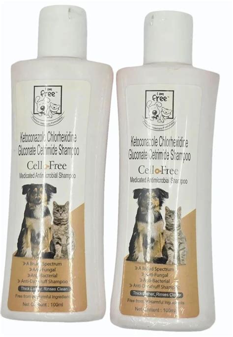 Cell Free Medicated Antimicrobial Shampoo At ₹ 180 Piece Cat Shampoo In Nagpur Id 2855890570933