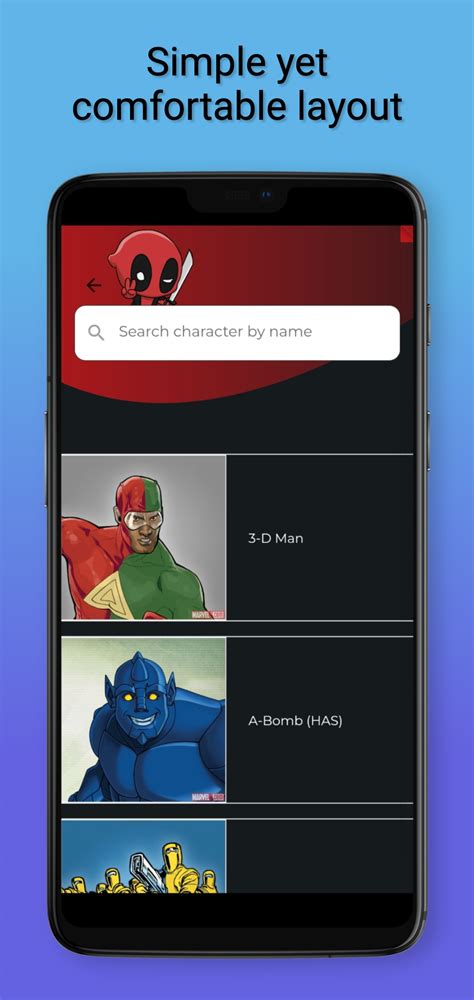 GitHub Bkkoluch Marvel Knowledge Compendium An App Focusing On Getting The Information From