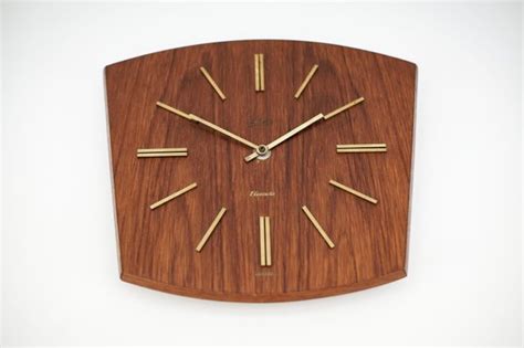 Mid Century Modern Wall Clock