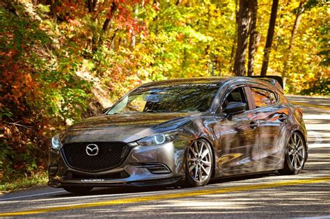 Stanced Mazda 3