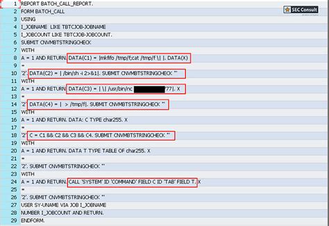 Sap® Privilege Escalation Through Abap Code Injection In Sap® Business