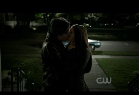 Delena Kiss Damon Elena Image Fanpop