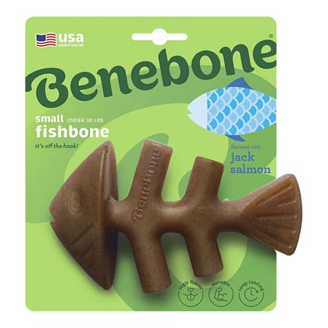 Benebone Fishbone Small Fetched Up Pet Supplies