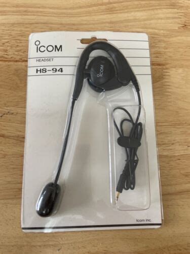 New Icom Hs 94 Headset For Ic V8 Ic V85 Ic V85e Ic T70a Ic T70e Id 31a Id 31e Ebay