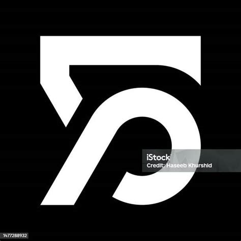 최소 Sp 로고 고급 배경에 Ps 문자의 아이콘입니다 Sp 모노그램 이니셜을 기반으로 한 로고 아이디어 전문적인 다양한 문자