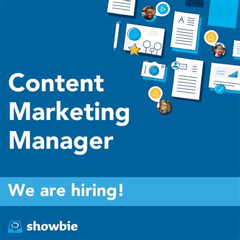 Showbie Is Looking For A Uk Based Content Marketing Manager To Create… Showbie