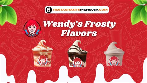 Wendys Frosty Flavors Updated 2026