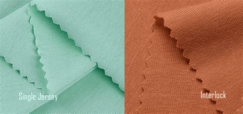 Single Jersey Fabric Vs Interlock Fabric Key Differences Yuanda