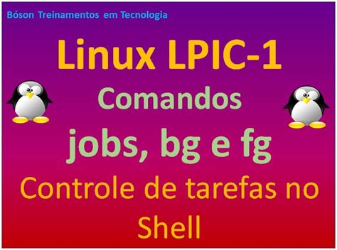 Controle De Tarefas No Shell Comandos Bg Fg Jobs