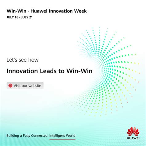 Huawei Innovation Week Huawei Enterprise Support Community