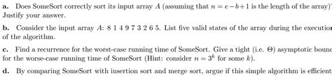 Solved Problem 3 12 Marks Consider The Following Very