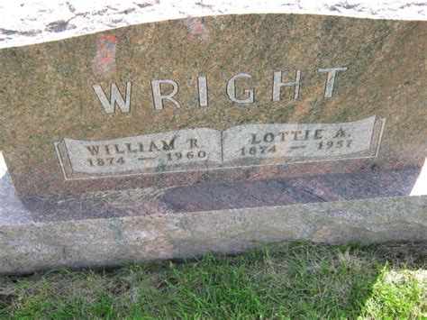 Lottie Ann Barr Wright 1874 1957 Find A Grave Memorial