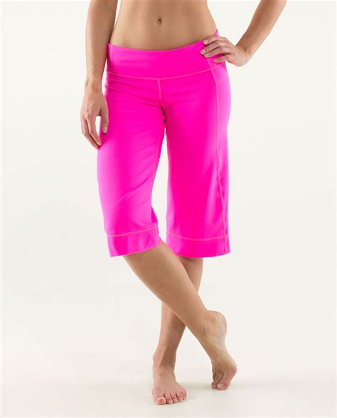 Lululemon Clam Digger Ii Raspberry Glo Light Lulu Fanatics