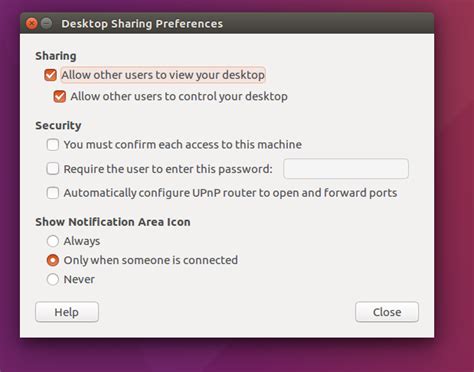 Remmina Remote Access Between Ubuntu Desktops 1604 No Connection
