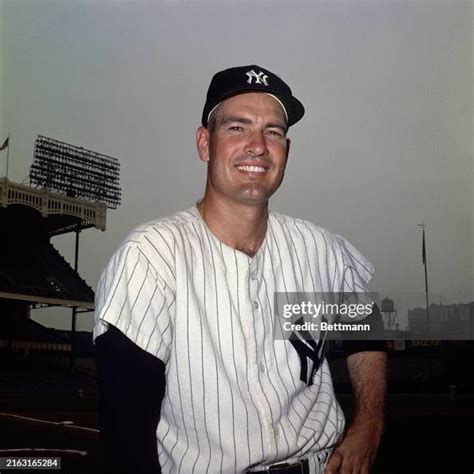 American Baseball Pitcher Lindy Mcdaniel Of The New York Yankees