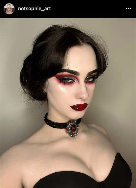 Vampire Goth Makeup 💄🕷️ Halloween Gesicht Schminken Schminken