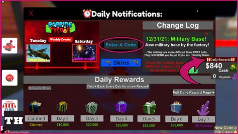 Robbing Tycoon Codes Try Hard Guides