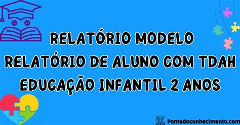 Relatório De Aluno Com Autismo E Tdah Retoedu