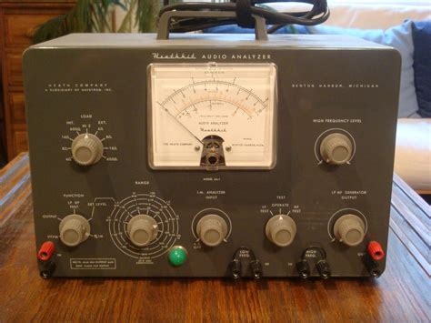The Heathkit Aa 1 Audio Analyzer