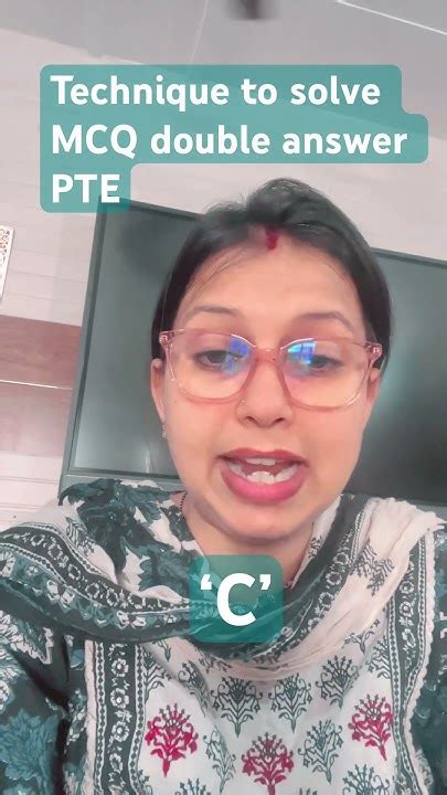 Pte Mcq Double Answer Education Facts Pteptewithnancy Youtube
