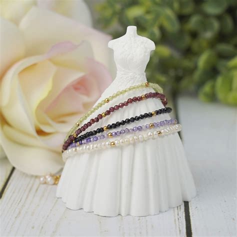 Natural Pearl Bead S925 Silver Bracelet Natural Gemstone Bead Bracel Rain Designs