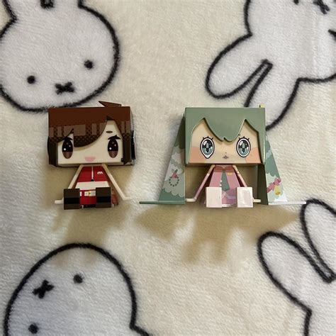Hatsune Miku And Meiko Chibi Figures 100 Authentic Depop