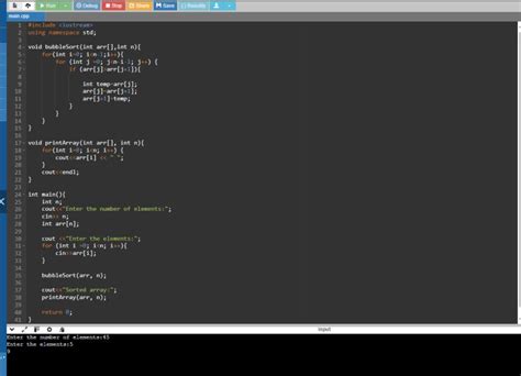 Bubble Sort In C C Coding Challenge 42100 Is The Forty Two Day In