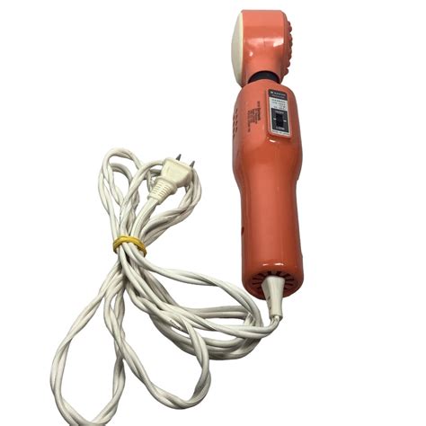 Vintage Sanyo Da2500 Handheld Massager Vibrator 2 Speed 17w Made In