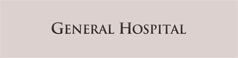 General Hospital Spoilers News Cast Updates And Photos