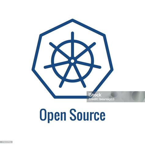 Kubernetes Development And Environment Icon Showing Aspect Stock