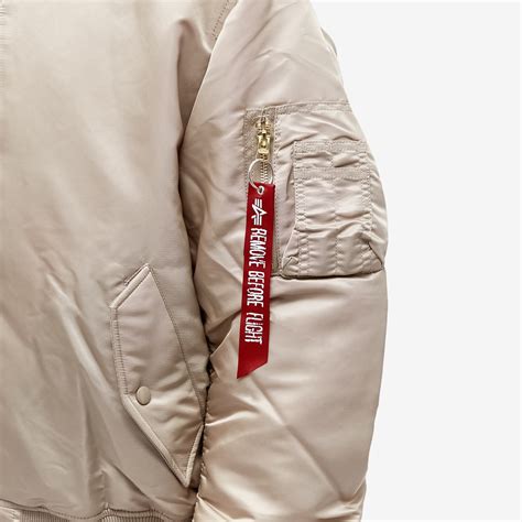 Alpha Industries Classic Ma 1 Jacket Vintage Sand End Hk