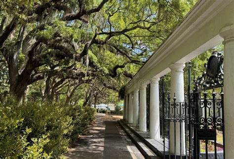 Forsyth Park Savannah Ga Stock Image Image Of Garden 364051949
