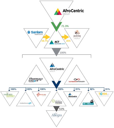 Group Structure Afrocentric Integrated Annual Report 2017