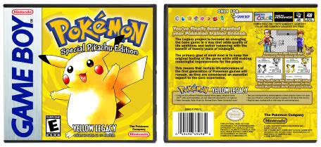 Pokemon Yellow Legacy