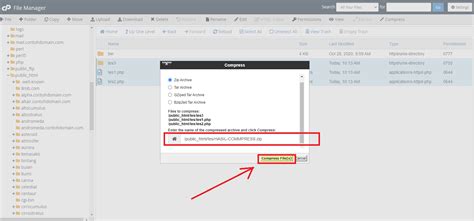 Cara Compress File Di Cpanel File Manager Indowebsite Knowledgebase