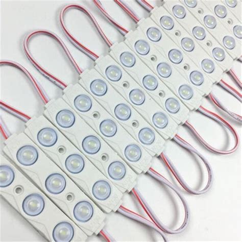 China Led Signage Module With Audion Warm White Lens Injection On Global Sources Injection