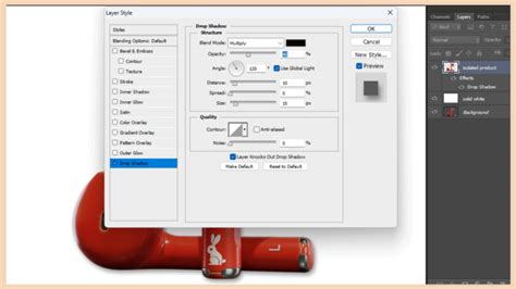 How To Add Drop Shadow In Photoshop Step By Step Guide