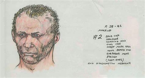 The Fly 1988 Concept Art For The Transformation Of Seth Brundle To