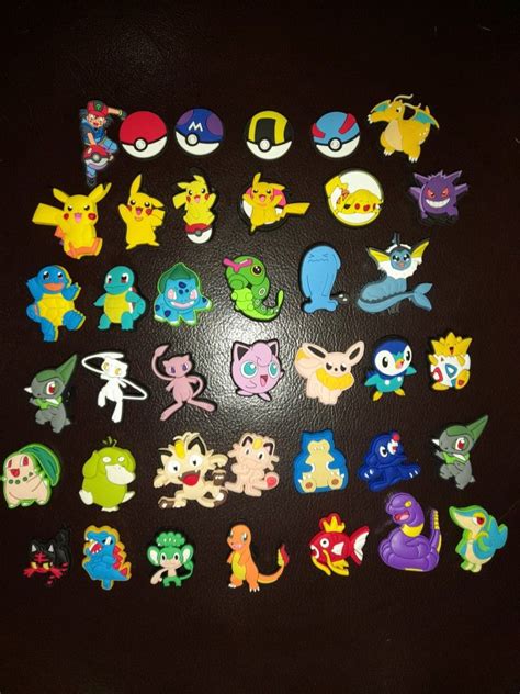 New Arrival Crocs Jibbitz Pokemon Pikachu‼️ Mens Fashion Footwear Shoe Inserts And Accessories