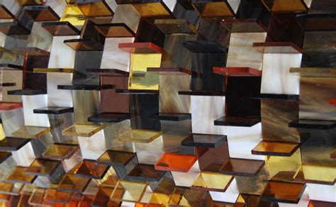 Contemporary Glass Wall Sculptures